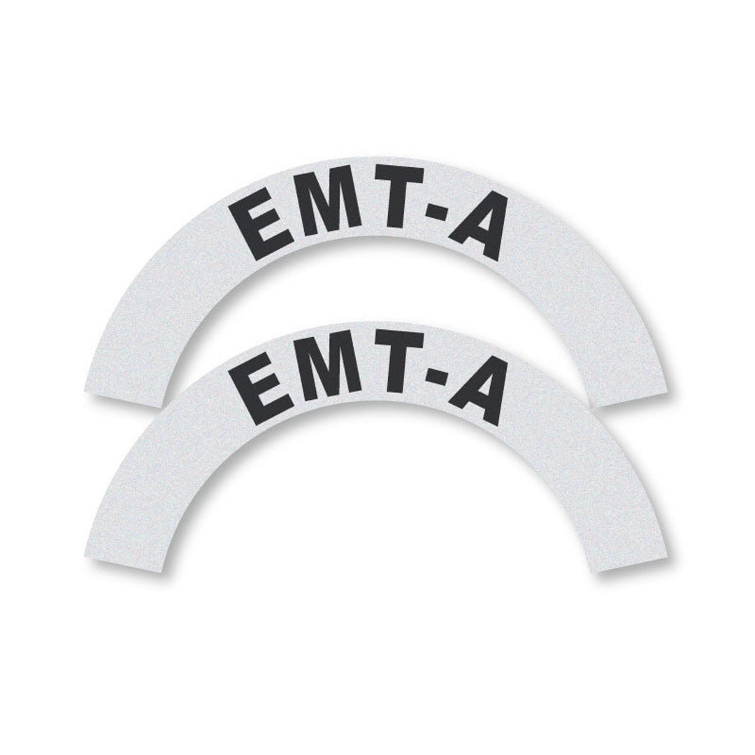 3M Reflective Fire & EMS Helmet Crescent-rocker - EMT-A - Etsy