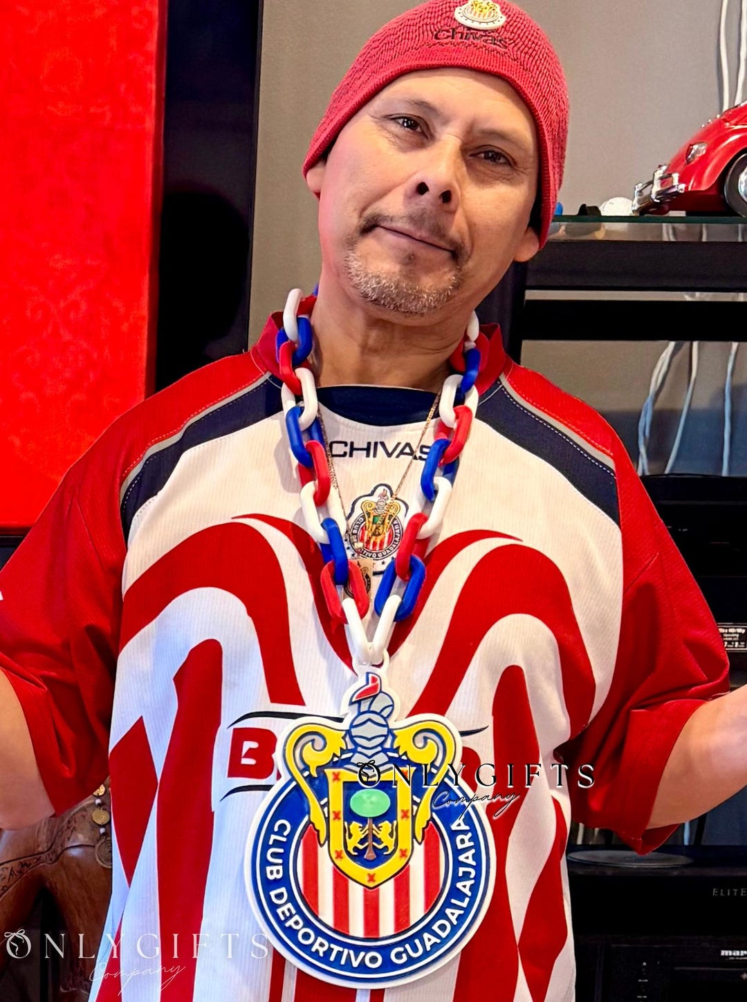 Chivas Guadalajara Hype Chain Necklace | Futbol Mexicano | Custom Chain ...