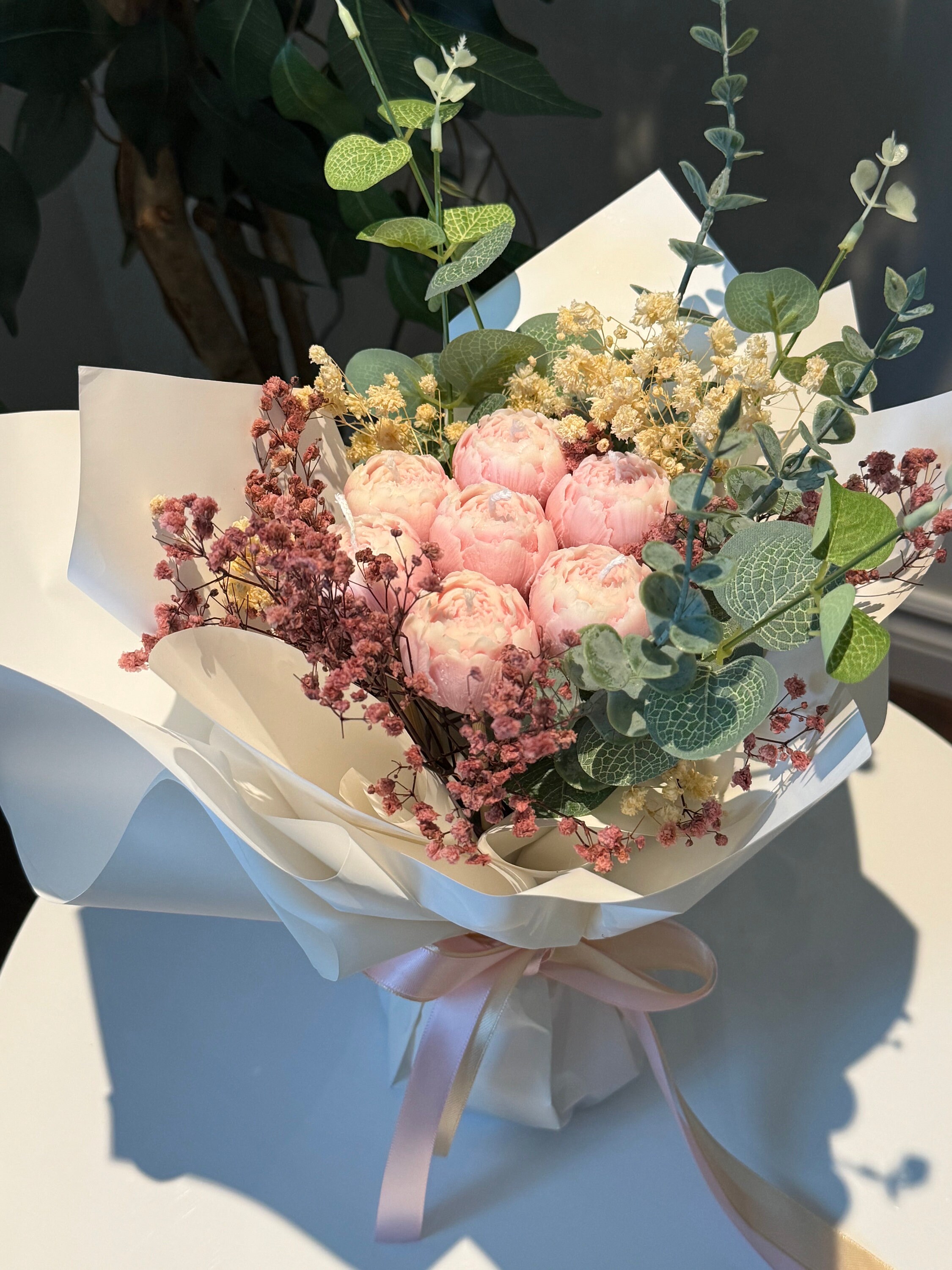 Candle Flower Bouquet| Flower Bouquet | Handmade Candles| Soywax ...