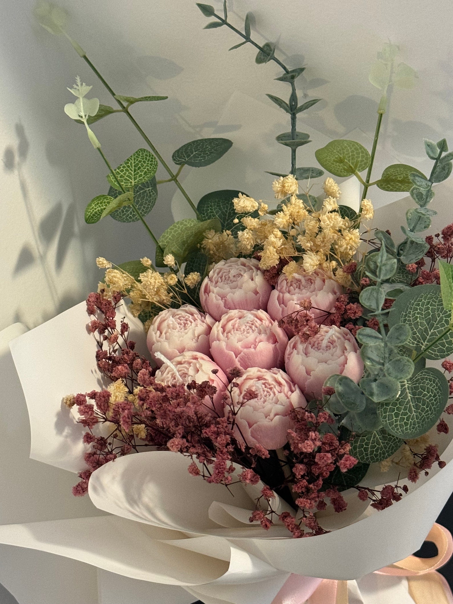 Candle Flower Bouquet| Flower Bouquet | Handmade Candles| Soywax ...