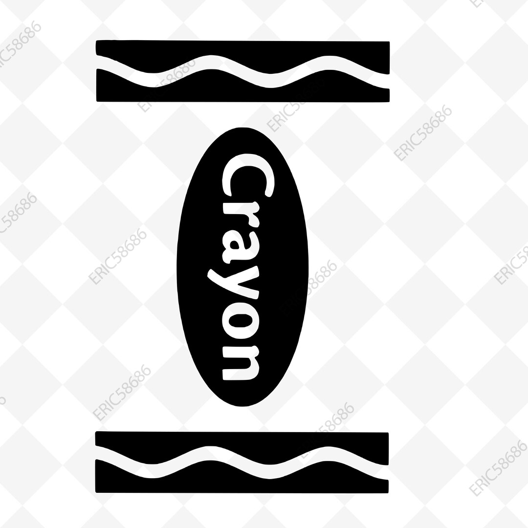 Crayon SVG PNG Crayon Wrapper Svg Halloween Crayon Svg - Etsy