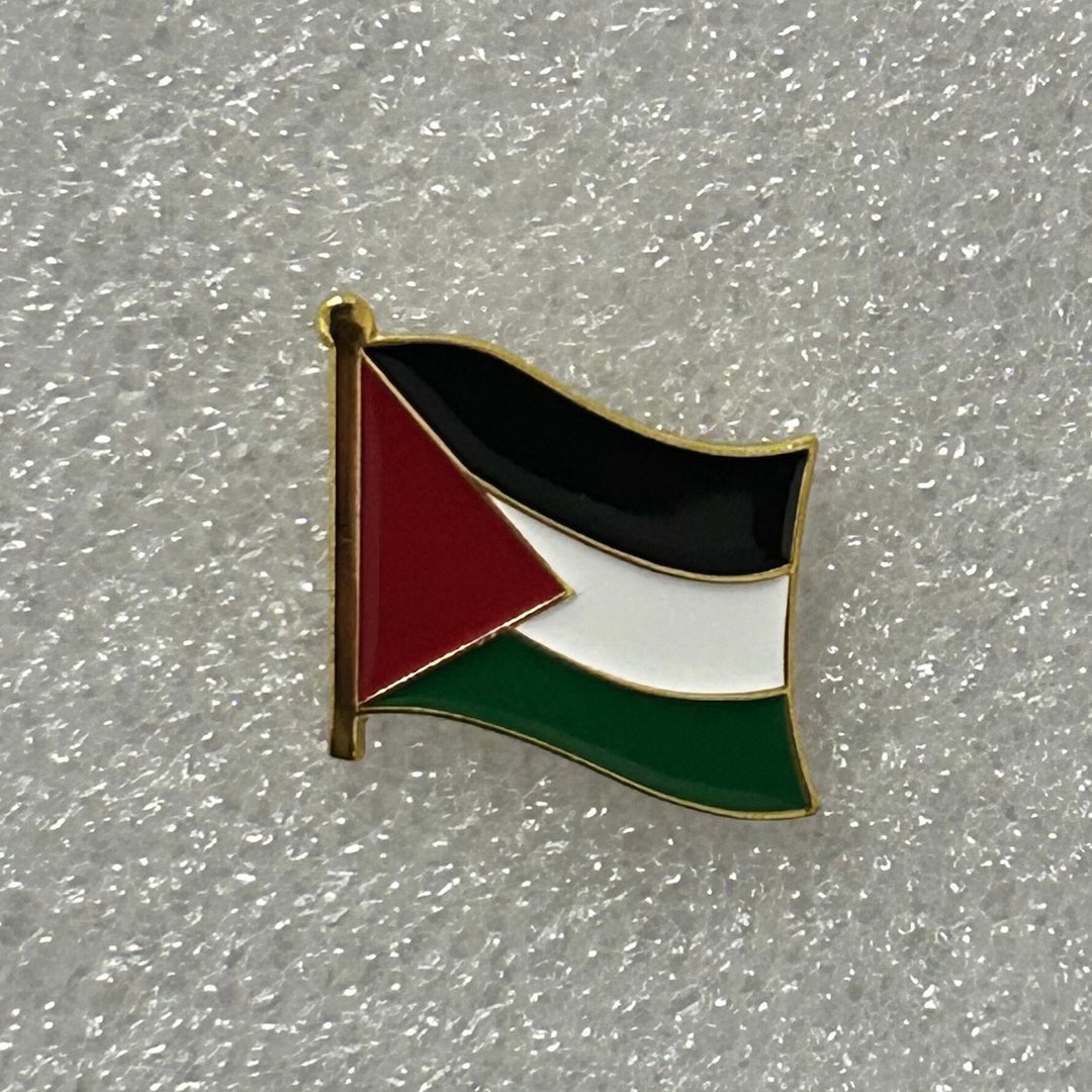 Free Palestine Flag Enamel Pin Badge Free Palestine Pin - Etsy