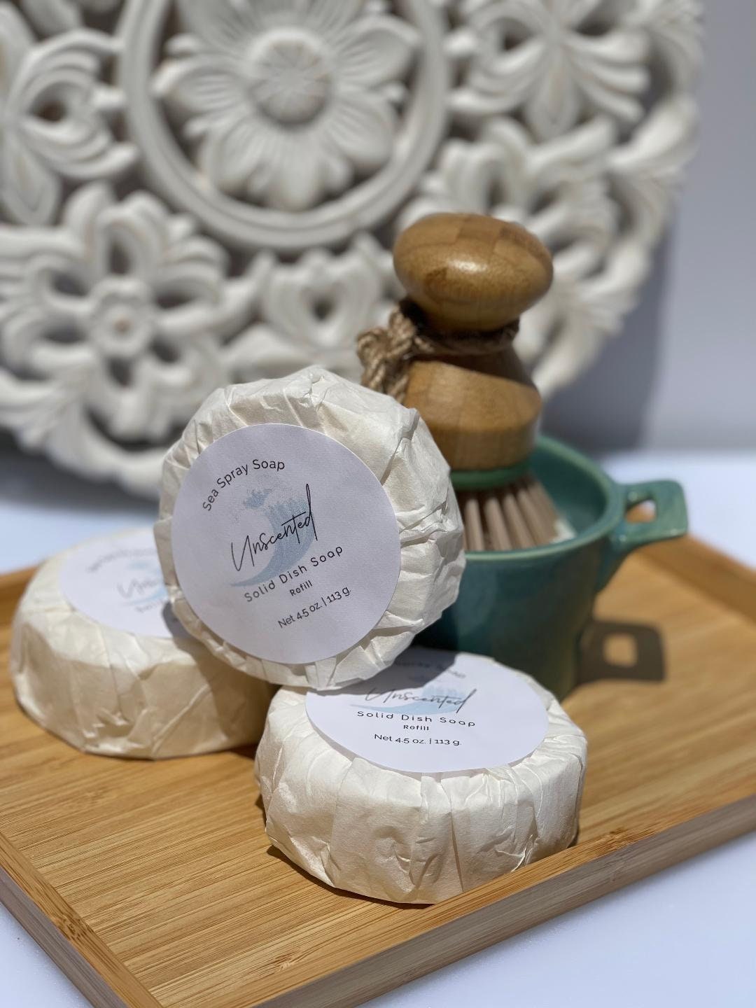 Zero Waste Solid Dish Soap Homemade Soap Eco Friendly Gifts Cleaning ...