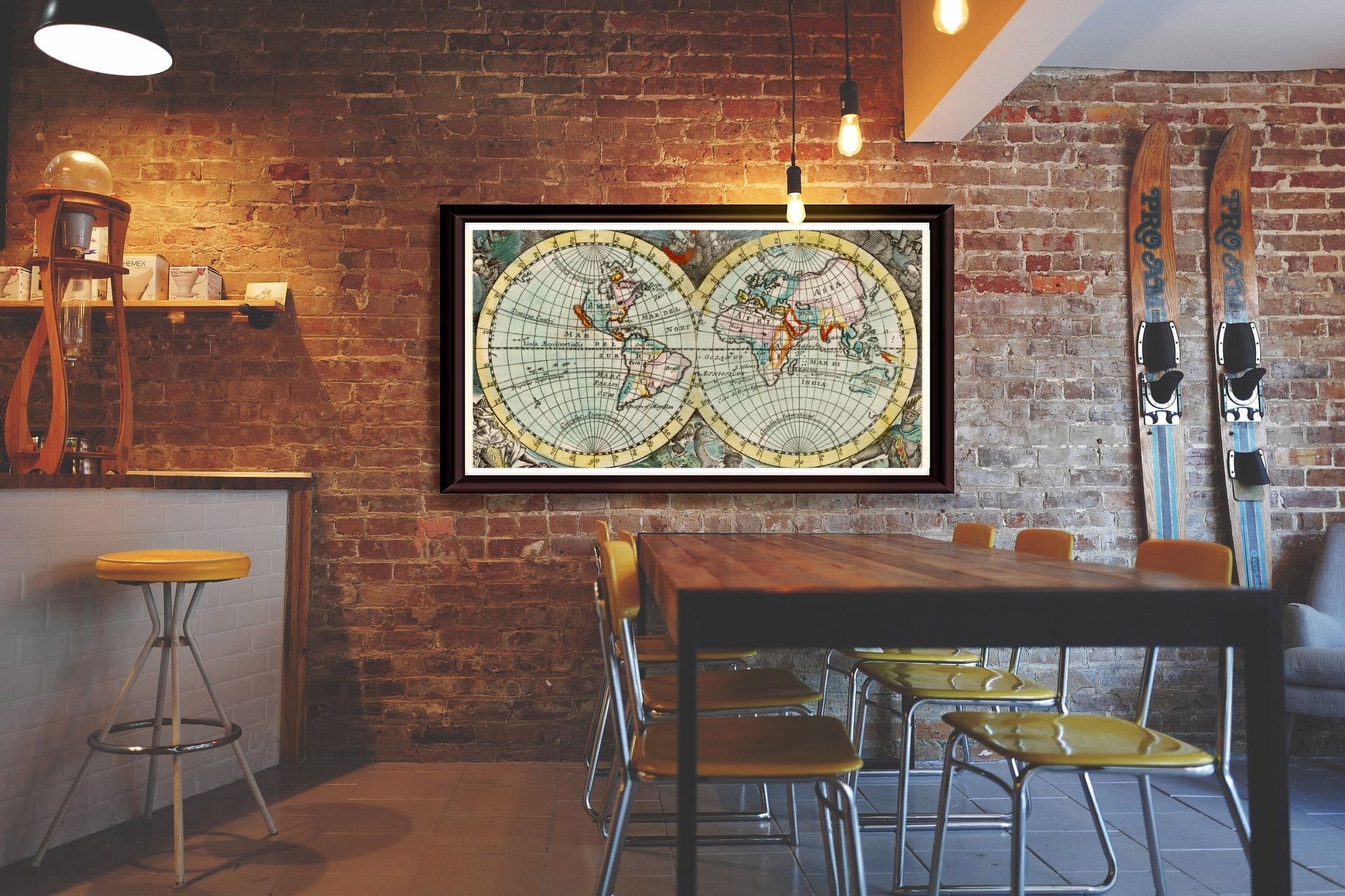 1682 World Map Print | World Map | 1682 | Vintage | Digital Print | - Etsy