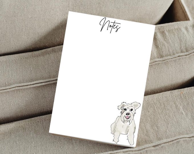 Custom Dog Notepad, Personalized Dog Notepad, Custom Pet Notepad ...