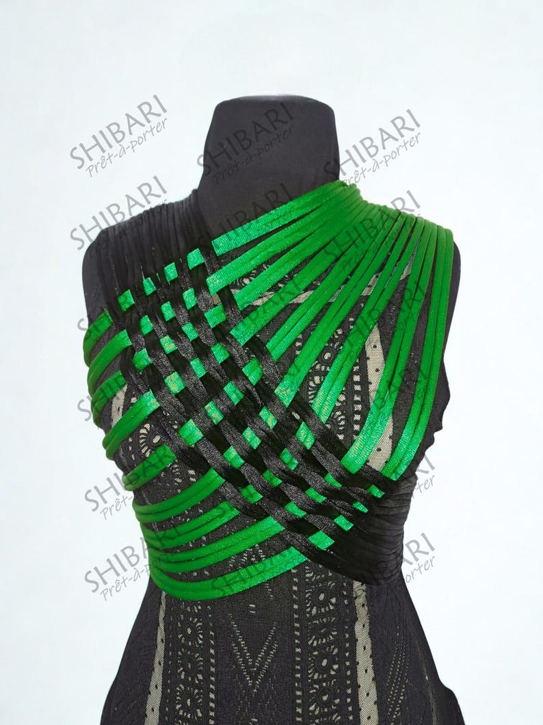 Shibari Rope Chest Harness Top - Custom Ready-to-wear Design - Etsy