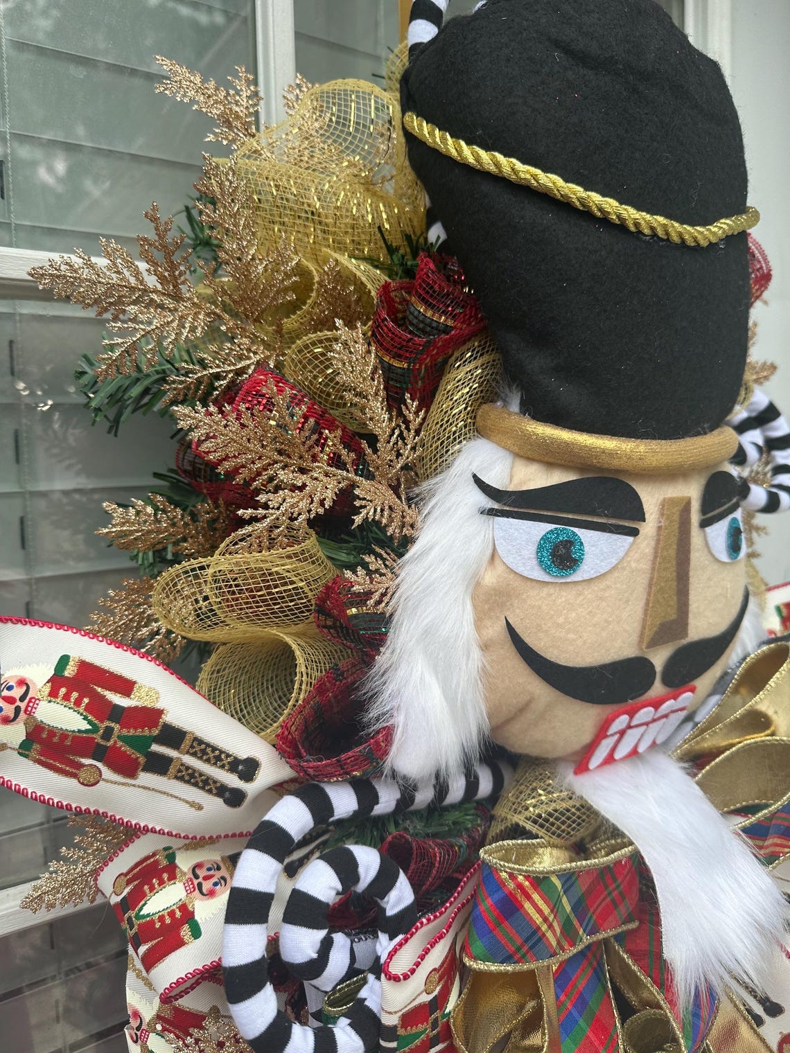 Nutcracker Wreath, Nutcracker Door Decor, Nutcracker Decor, Christmas ...
