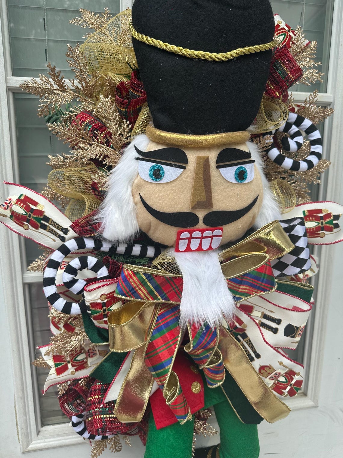 Nutcracker Wreath, Nutcracker Door Decor, Nutcracker Decor, Christmas ...