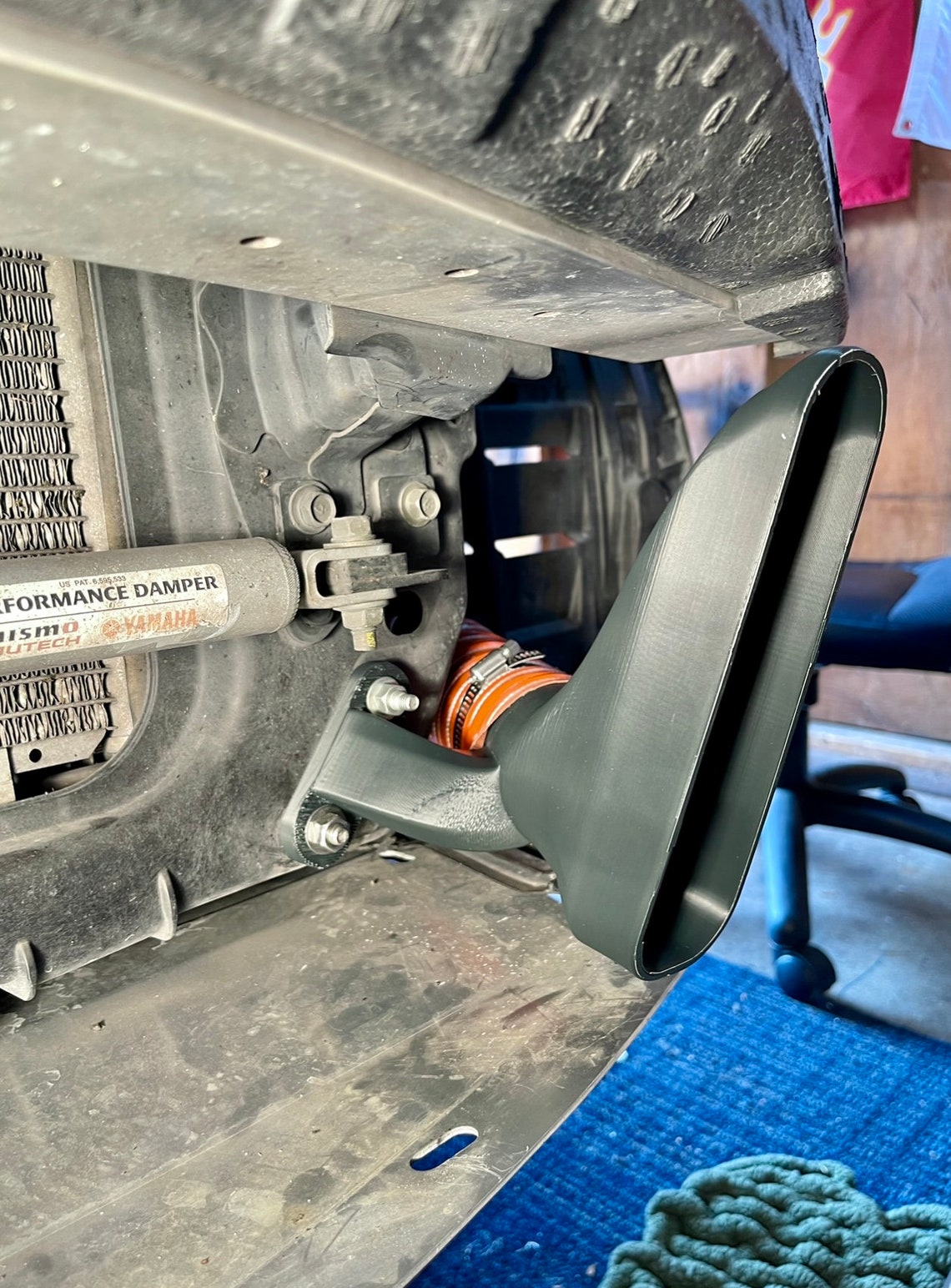 350z NISMO Air Duct Brake Rotor Cooling PAIR 2.5" Outlet Nissan - Etsy