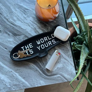 Scarface Blimp Key Catch Tray Art Piece Handmade Organizer for Keys ...