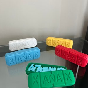 Pill Pod: Xanax Bar Shaped Storage + Stash Box - Etsy