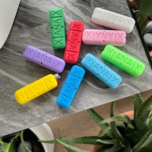 Xanax Bar Lighter Cover For Bic Mini Novelty Anxiety T Pocket