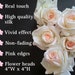 Set of 3 White Rose Wedding Centerpiece LED Lights Submersible Floral ...