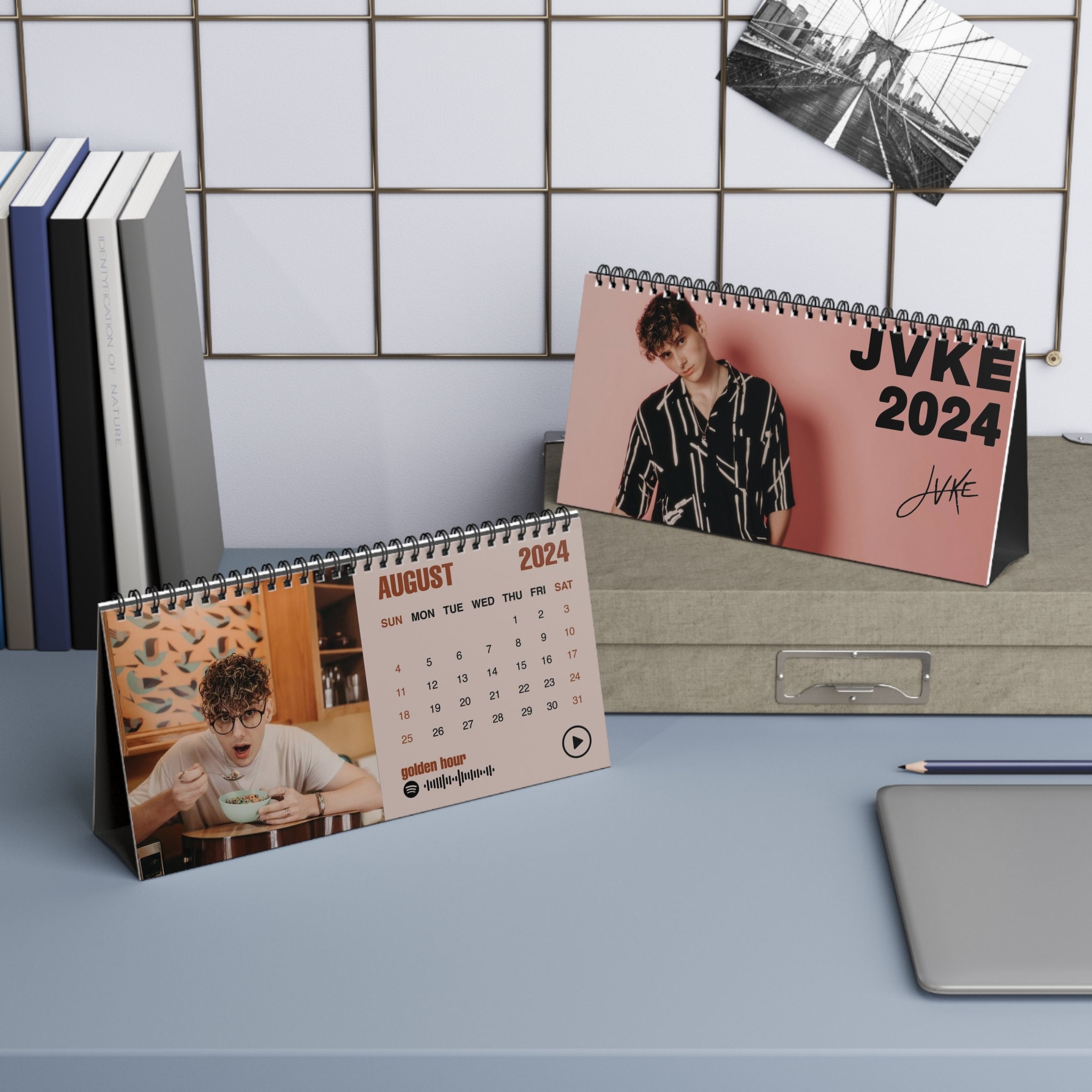 2024 JVKE Desk Calendar | 2024 Desk Calendar sold by Heaven Shirlene ...