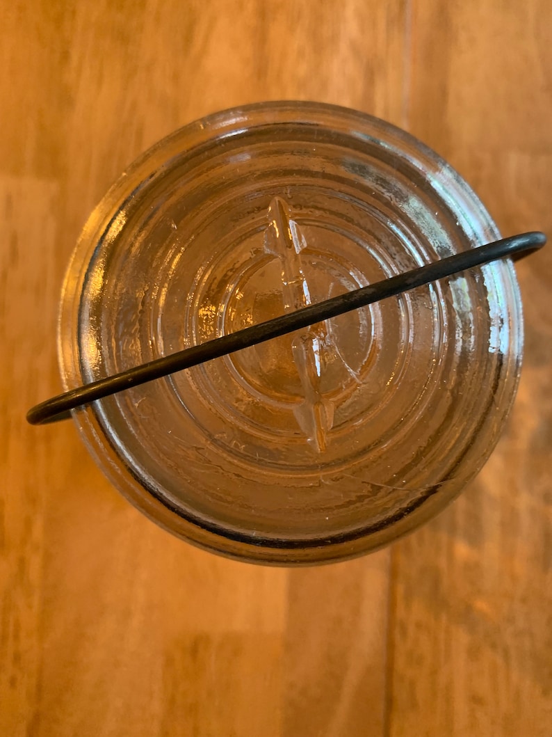 Atlas E-Z Seal Clear Quart Mason Jar - Etsy