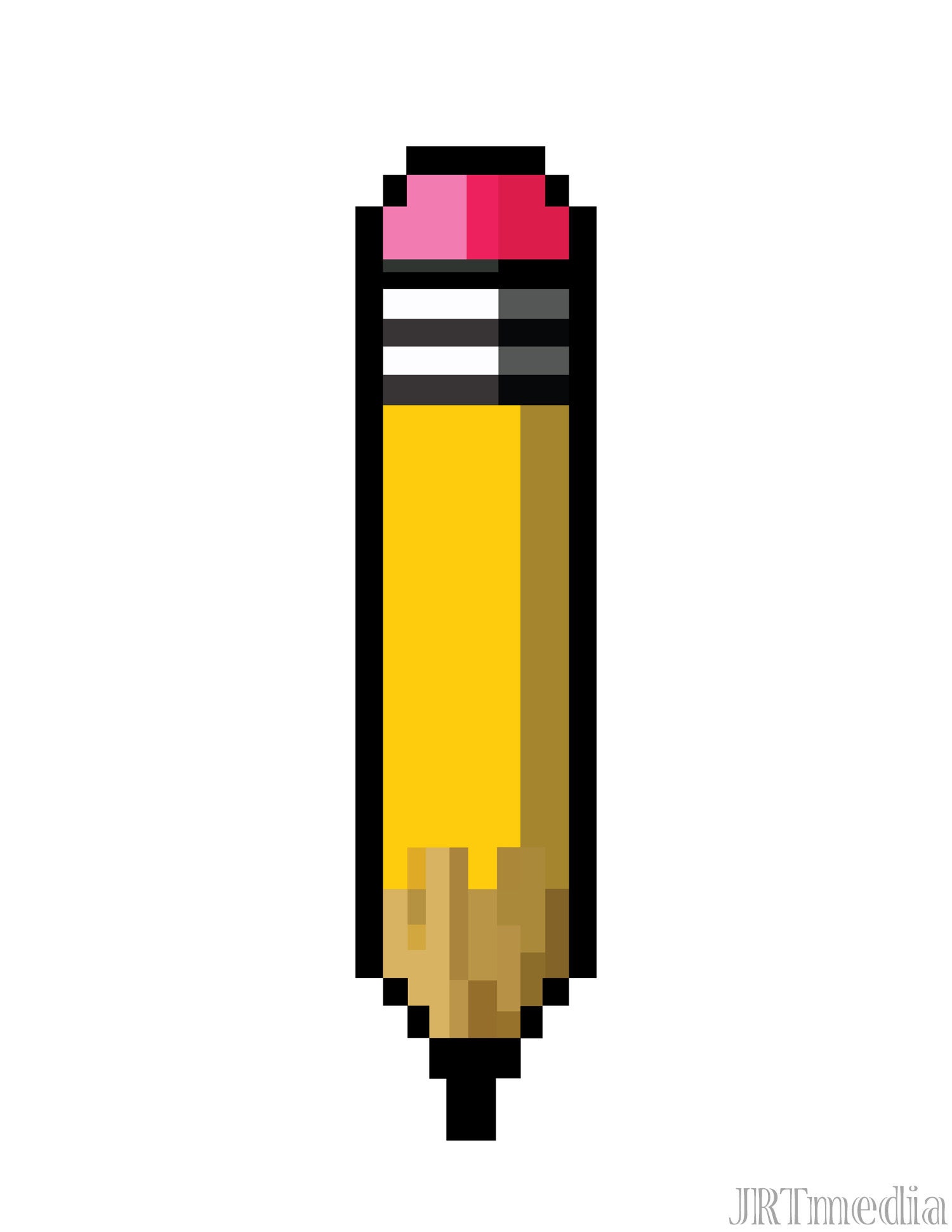 H.G. Pixelated Pencil - Etsy