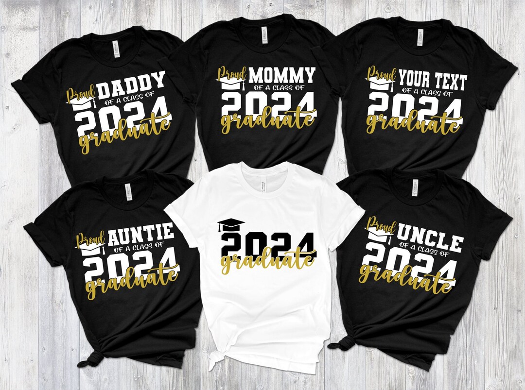 Class of 2024 Graduate, Graduation 2024 Custom Shirt, Proud Family ...