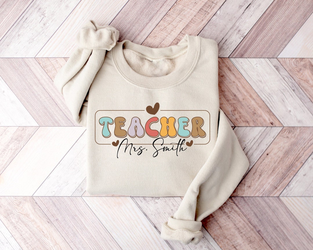 Custom Teacher Shirt, Teacher Team Shirts, Personalized School Tshirt ...