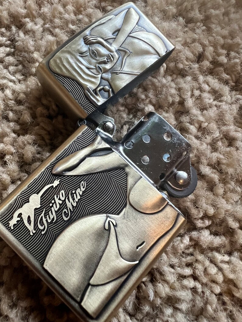 Vintage Lighter Anime Girl - Etsy