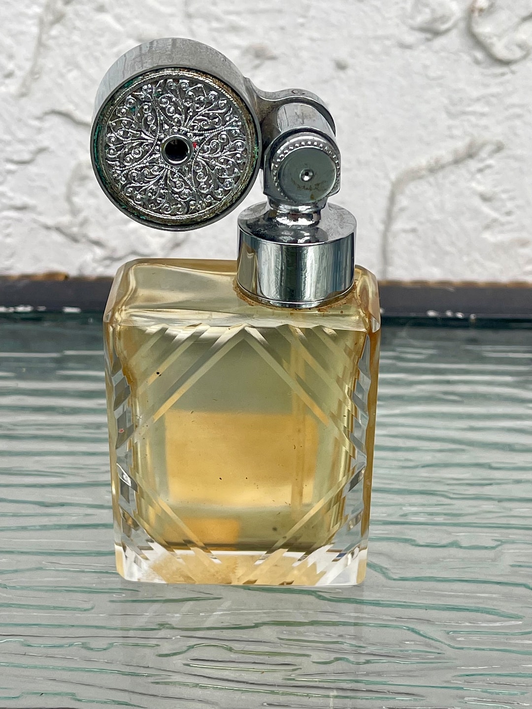 Vintage Marcel Franck Perfume Bottle Antique With Sticker Label France ...