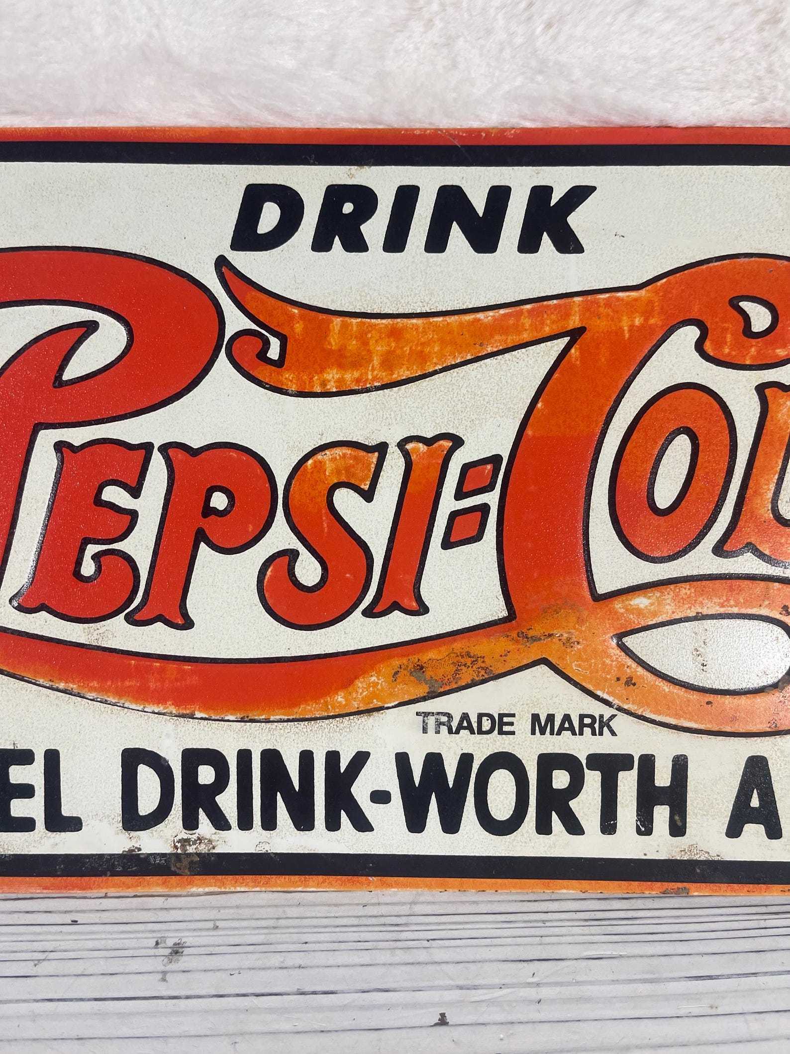 Lot of 2 Vintage 1989 Coca-cola & Pepsi Metal Signs Advertisement - Etsy