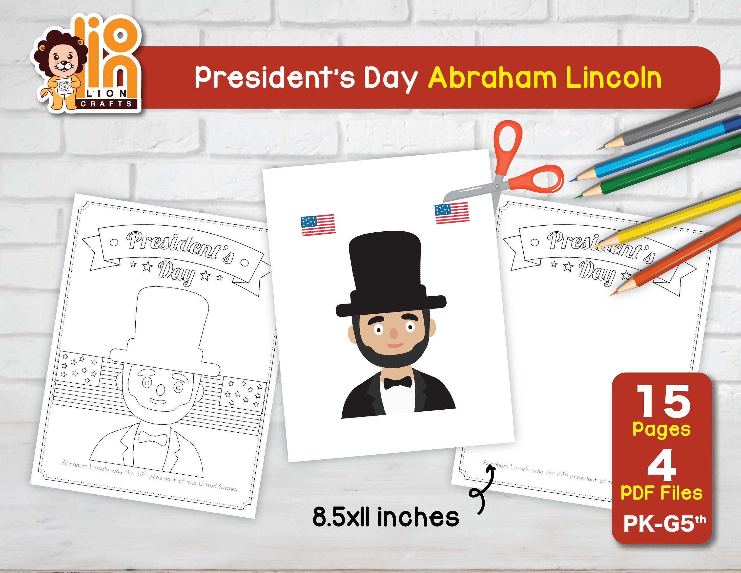 President's Day PRINTABLE for Kids President's Day Activities and ...