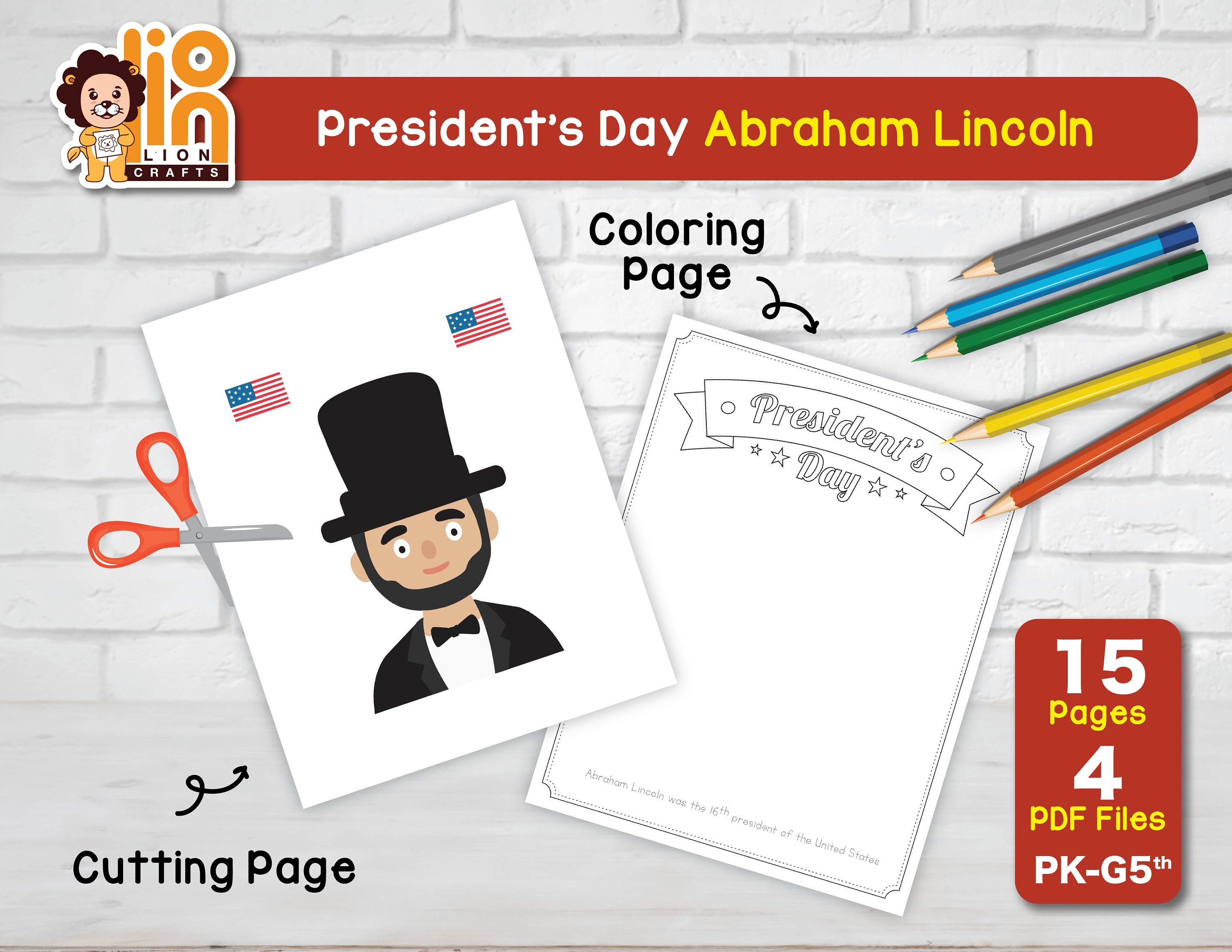 President's Day PRINTABLE for Kids President's Day Activities and ...