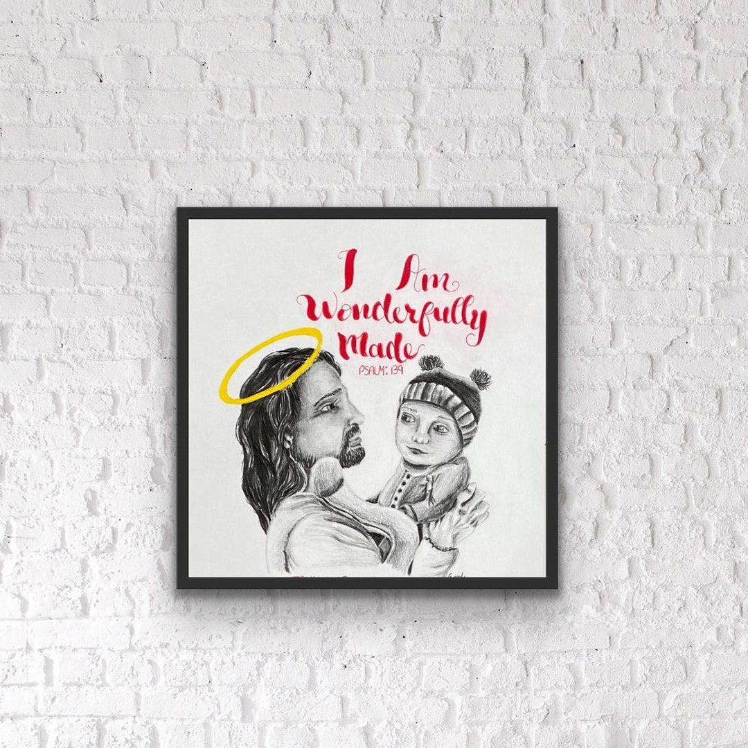 I Am Wonderfully Made 8 X 10 Print - Etsy