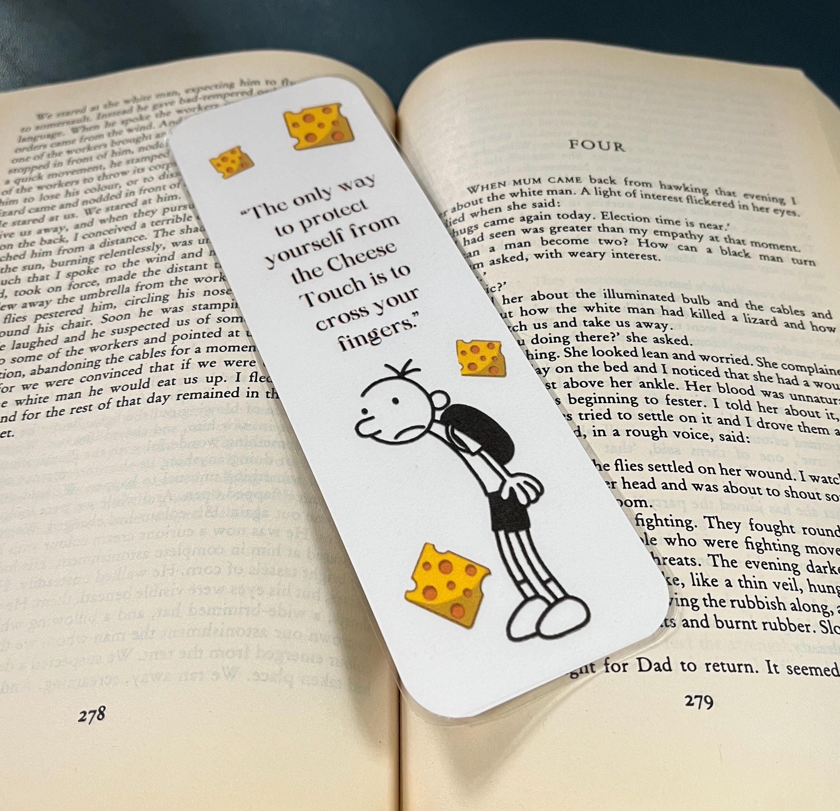 Diary of a Wimpy Kid Bookmark - Etsy