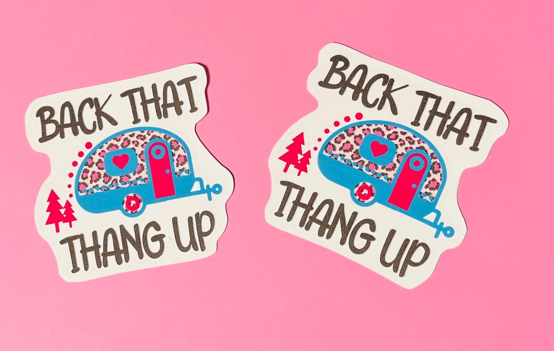 NEW Back That Thang up Sticker - Etsy
