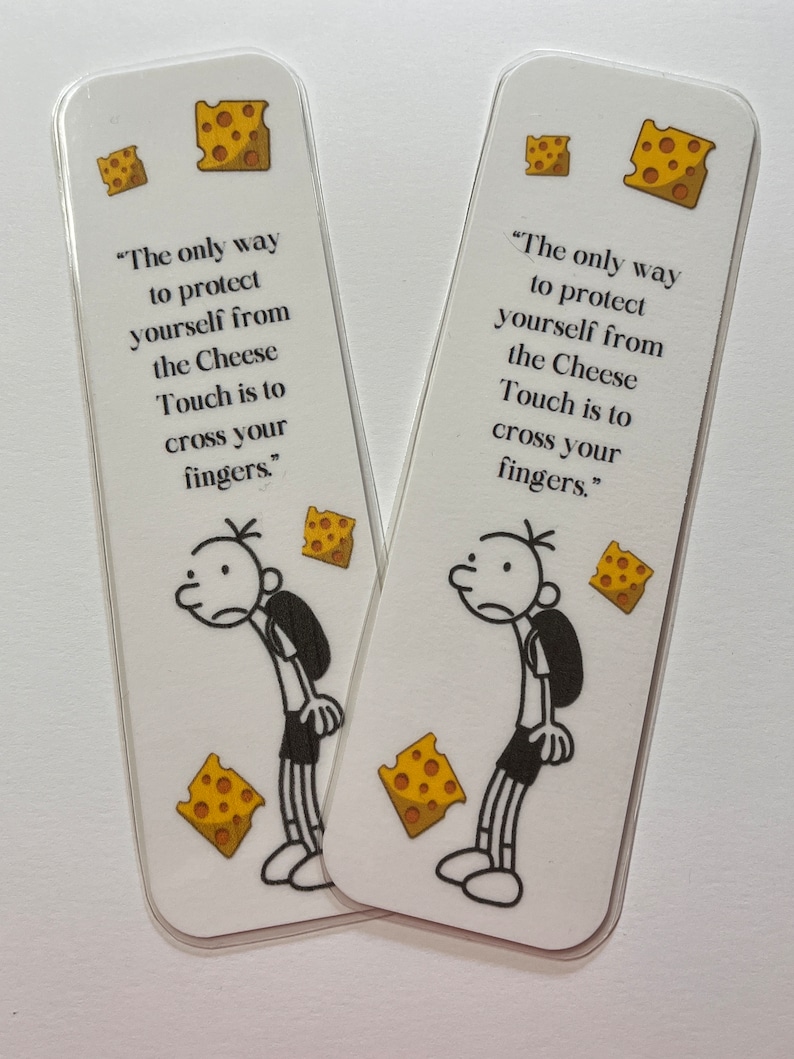 Diary of a Wimpy Kid Bookmark - Etsy