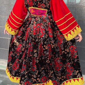 Afghan Tribal Kuchi Bakhmal Dress With Hand Knotted Yakhan - Etsy