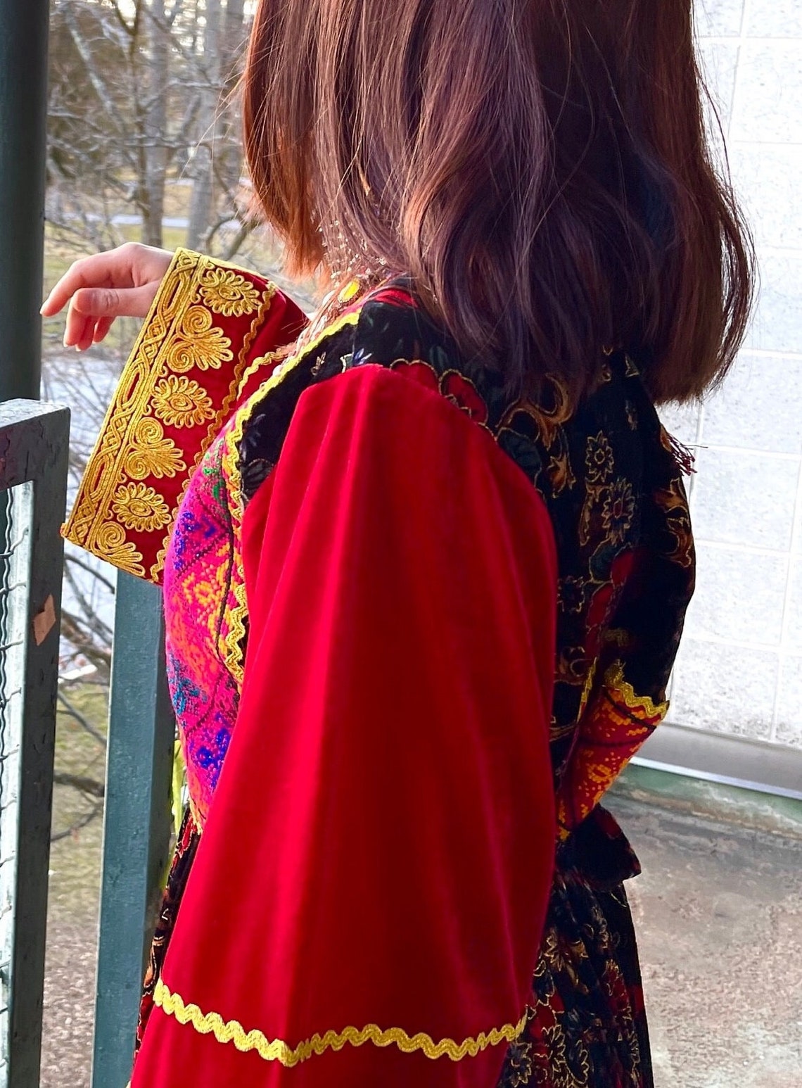 Afghan Tribal Kuchi Bakhmal Dress With Hand Knotted Yakhan - Etsy