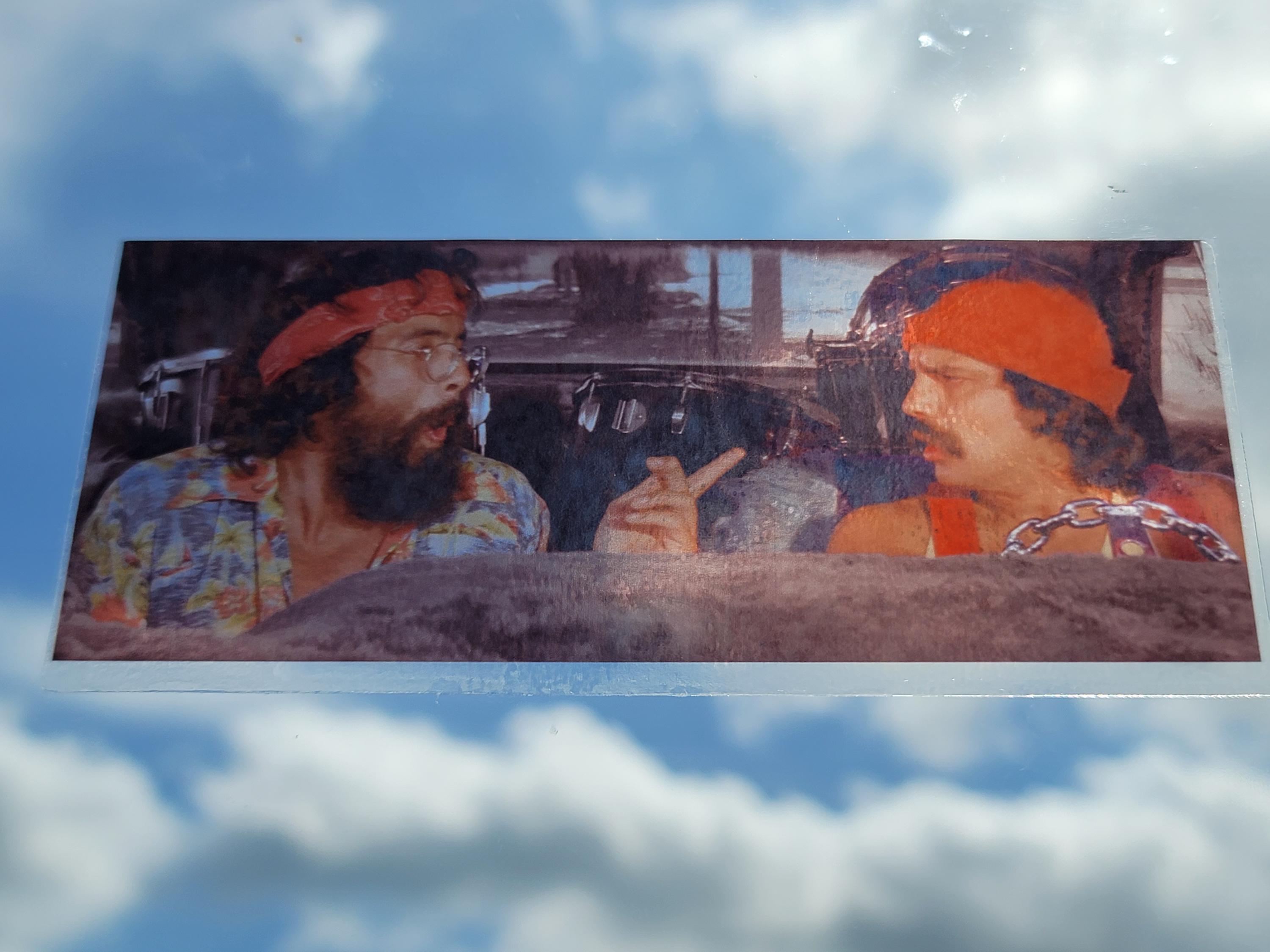 Cheech and Chong Most Acid Car Scene Sublimated Transparent Sticker - Etsy
