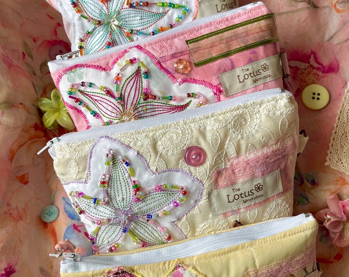 Textured Pouches Artsy, Aesthetic, Mermaidcore and Cottage Core, for ...