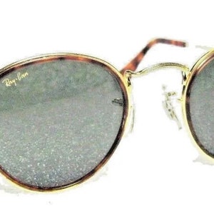 Ray-ban USA Vintage NOS B&L Tortuga Round W1675 Classic Metals New ...