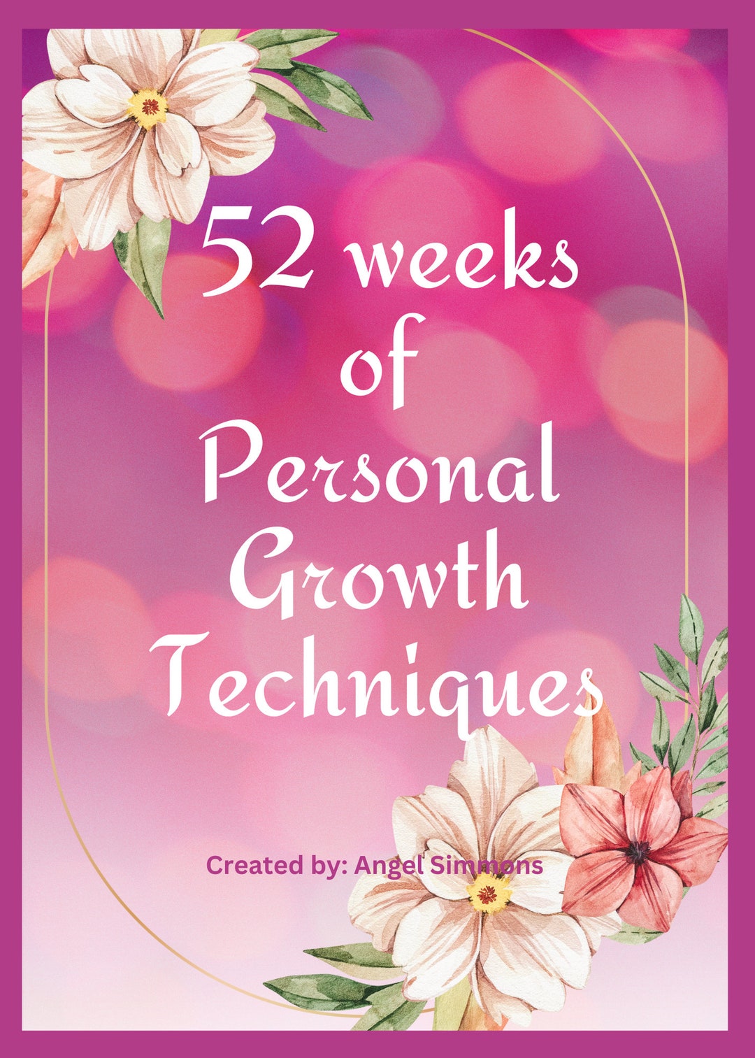 52 Weeks of Personal Growth - Etsy