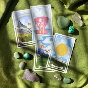 The Bone Dead Tarot Deck / Indie Tarot Deck / Skeleton Tarot Deck ...