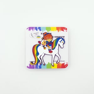 Rainbow Brite Pin - Starlite 80s Enamel Pin - Etsy