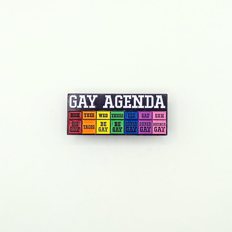 Gay Pride Pin - Etsy