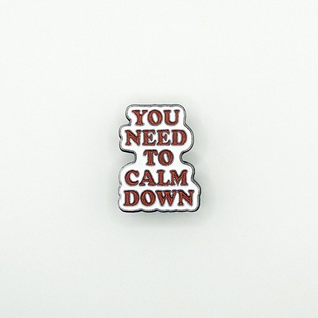 Taylor Swift You Need to Calm Down Pin Swiftie Eras Tour Lover Enamel ...