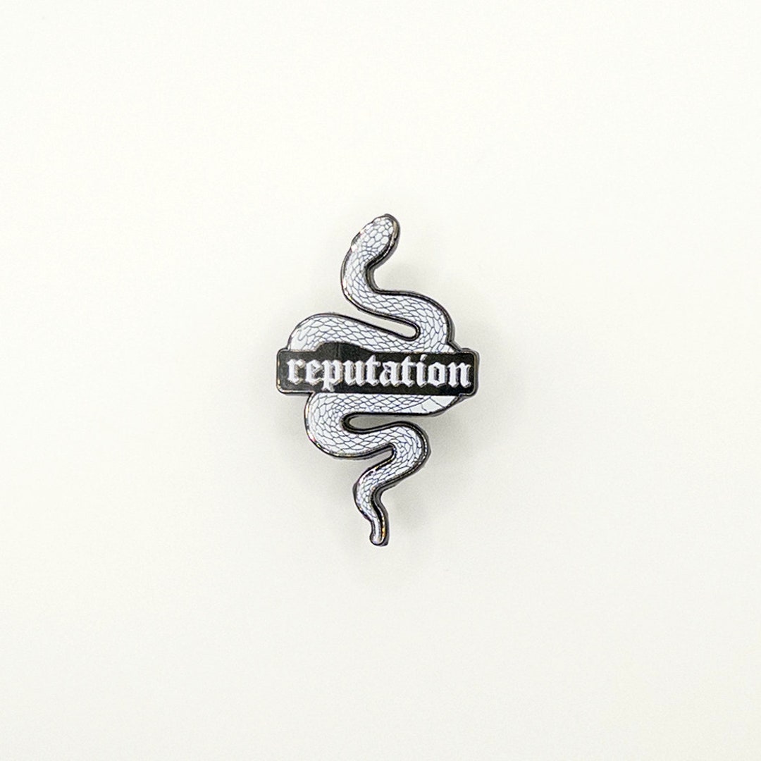 Taylor Swift Reputation Snake Pin Eras Tour Swiftie Enamel Pin - Etsy