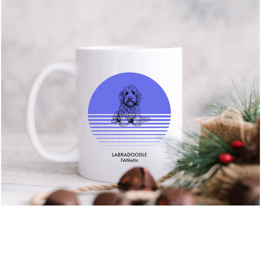 Mug for Labradoodle Fanatic White Eleven Ounce Ceramic Cup - Etsy