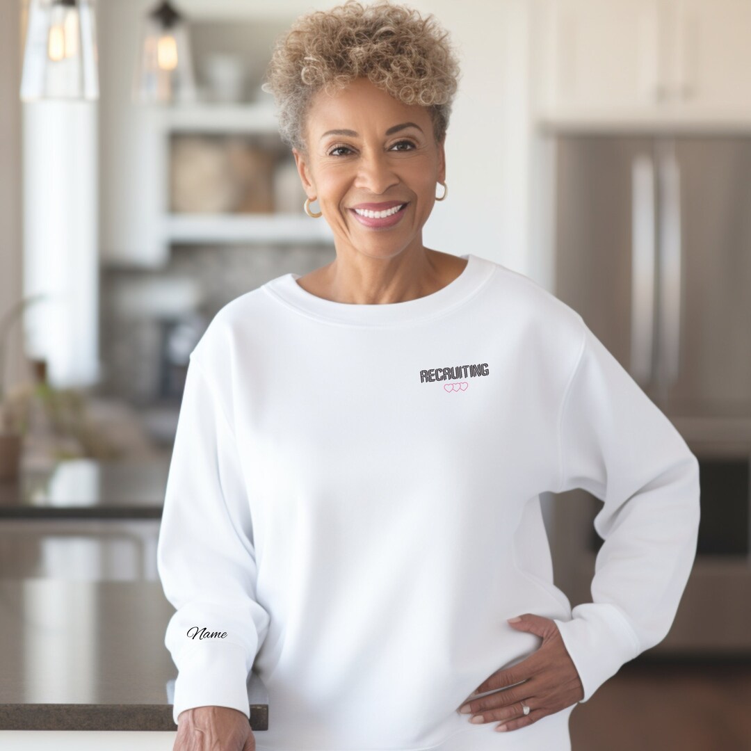 Recruiter Sweatshirt, Personalized Gift, Career Hoodie, Gift for ...