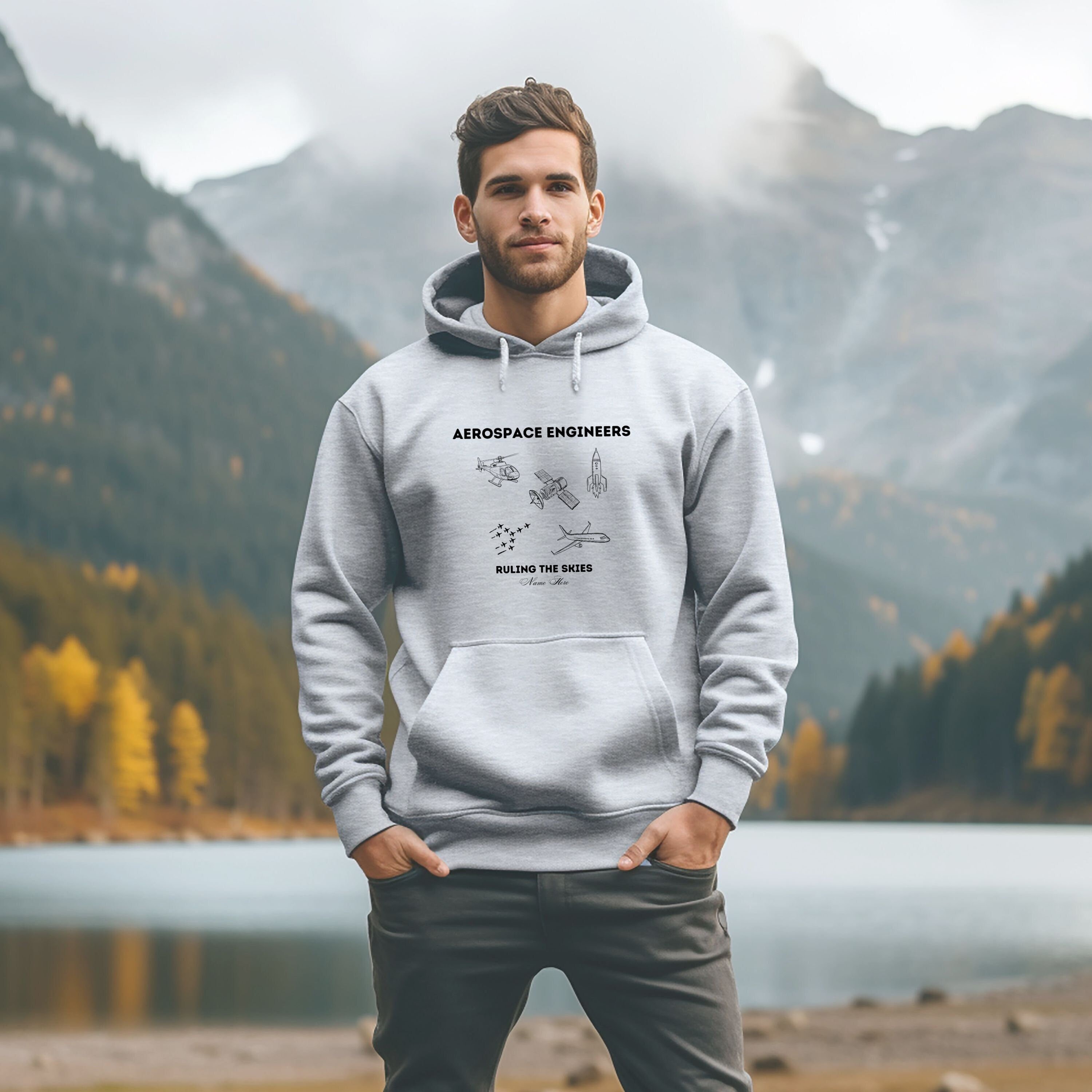 Aerospace Engineer Personalized Sweatshirt, Hoodie, or T-shirt - Etsy