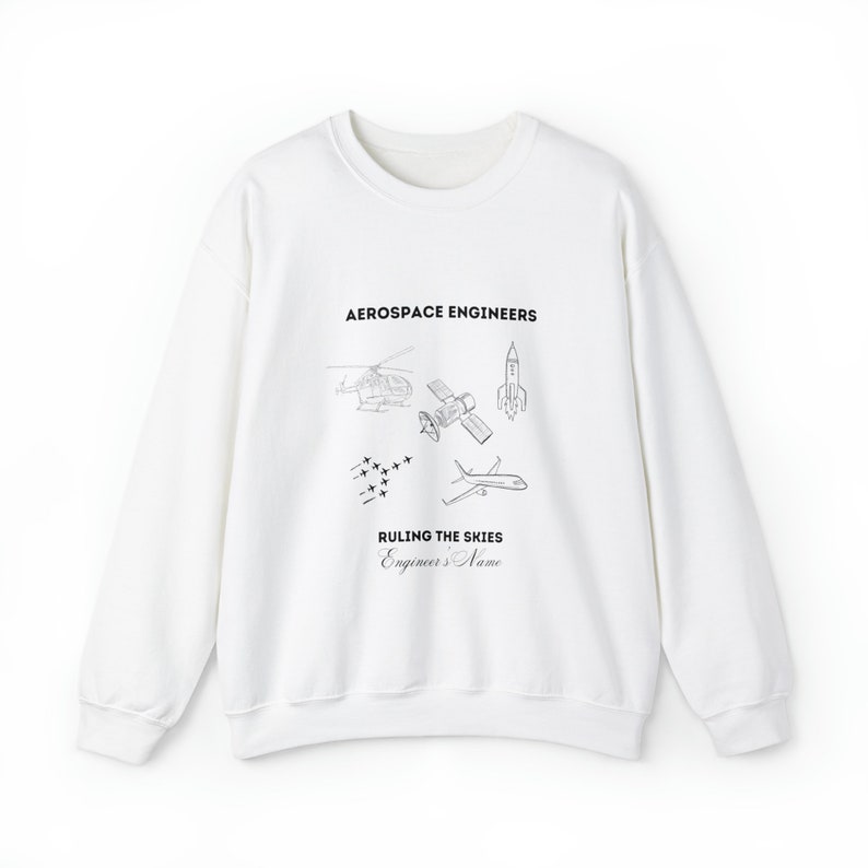Aerospace Engineer Personalized Sweatshirt, Hoodie, or T-shirt - Etsy