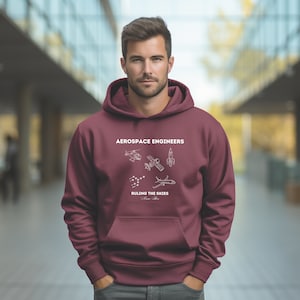 Personalized Aerospace Engineer Hoodie Sweatshirt or T-shirt ...