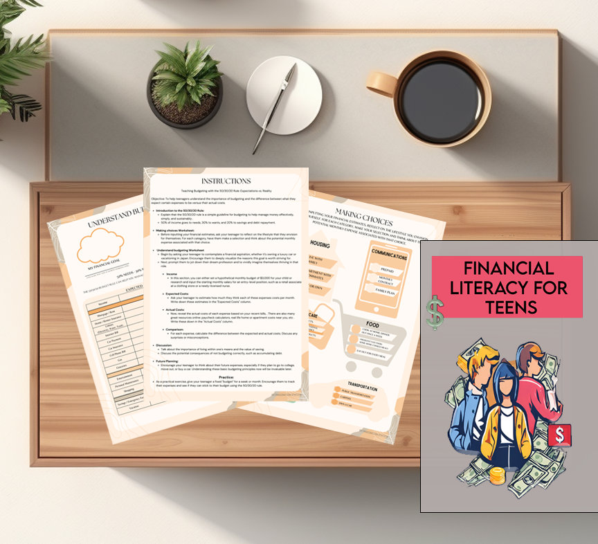 Understand Budgeting for Teens and Kids, Financial Literacy for Teens ...