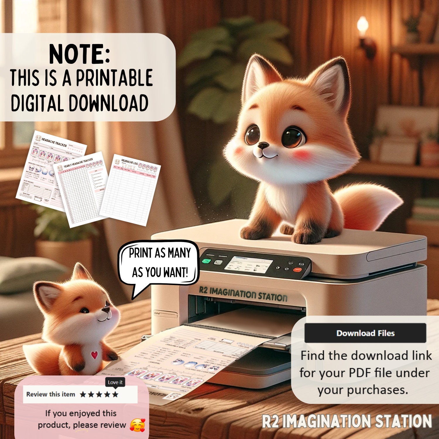 Youth-friendly Headache Tracker: Simplified for Young Minds | Kawaii ...