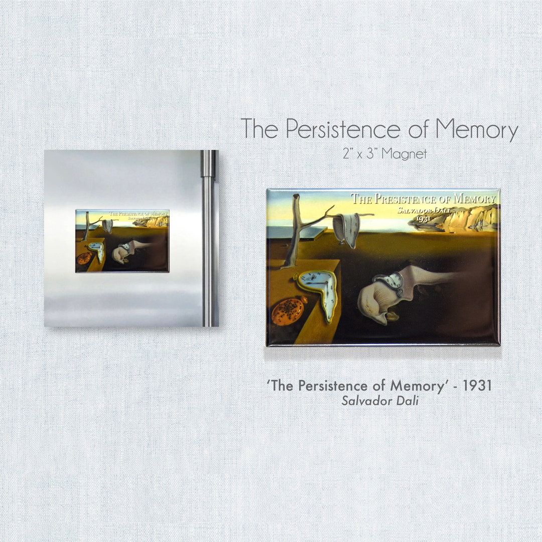 The PERSISTENCE OF MEMORY '1931' - Salvador Dali Miniature Painting ...
